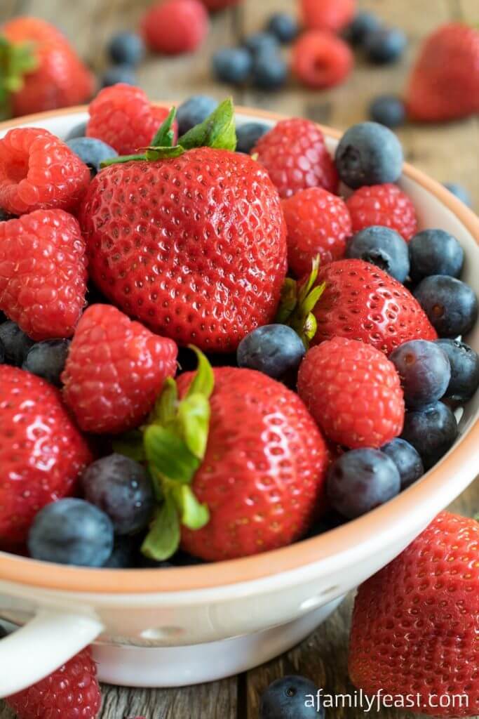 Mixed Berry Cobbler - A Family Feast®