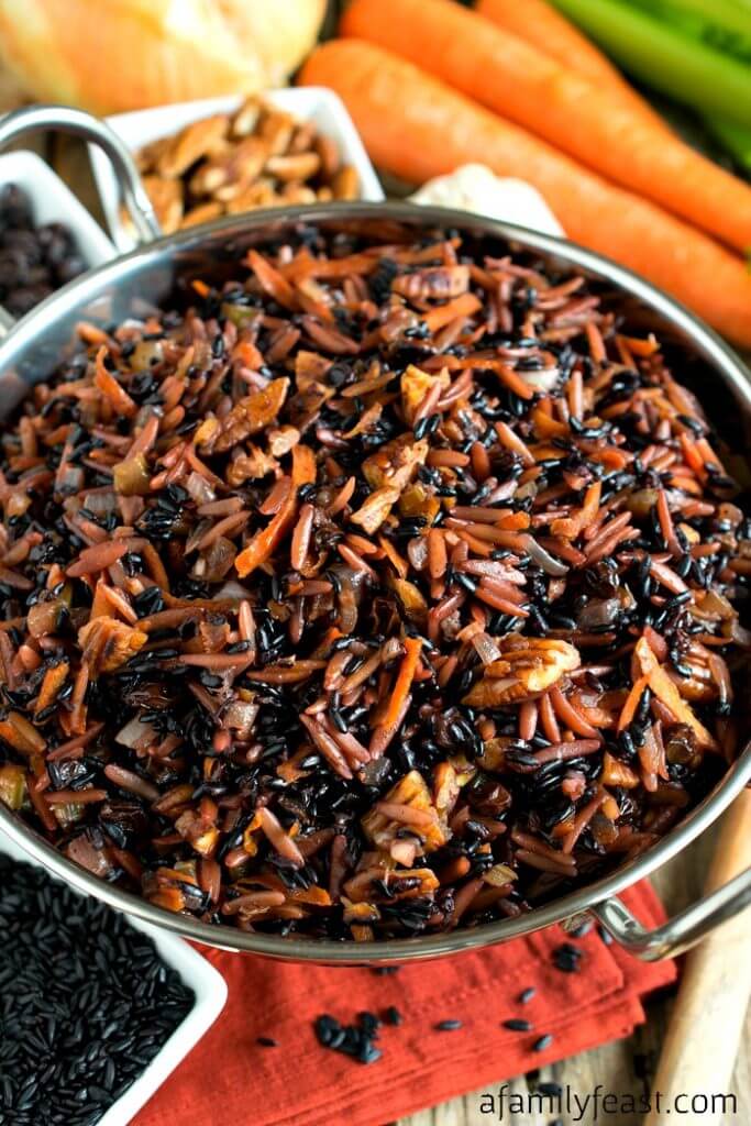 Forbidden Rice Pilaf - A Family Feast®