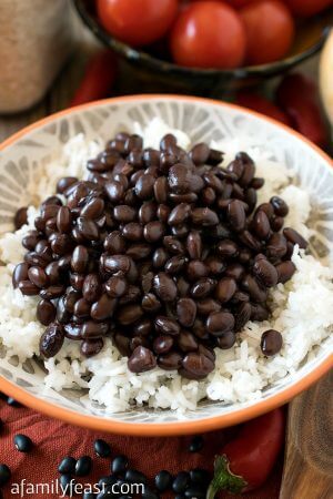Filipino Beans and Rice - A Family Feast®