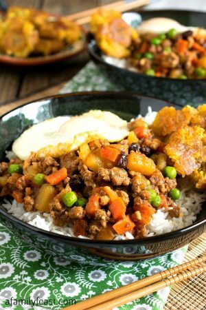 Filipino Beans and Rice - A Family Feast®