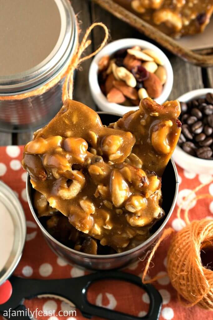 Coffee Nut Brittle - A Family Feast®