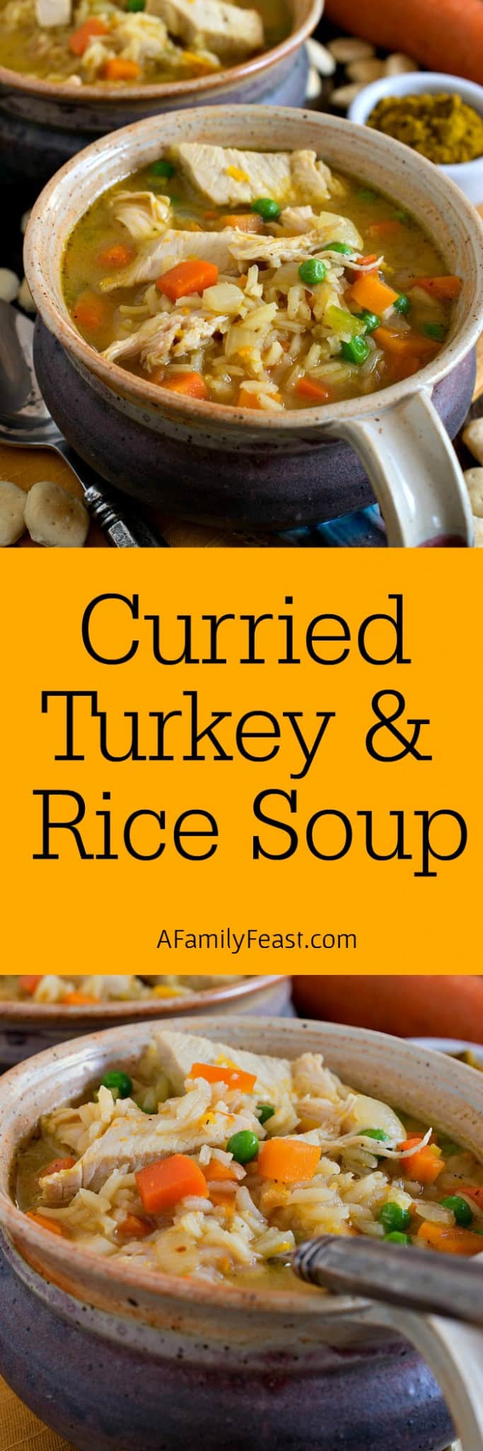 Curried Turkey and Rice Soup - A Family Feast®