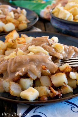 Poutine-Style Turkey, Gravy and Potatoes - A Family Feast®