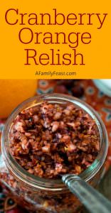Cranberry Orange Relish - A Family Feast®