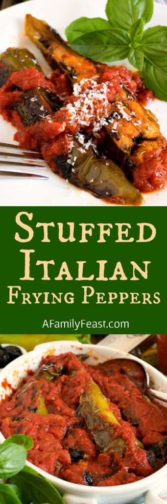 Stuffed Italian Frying Peppers - A Family Feast®