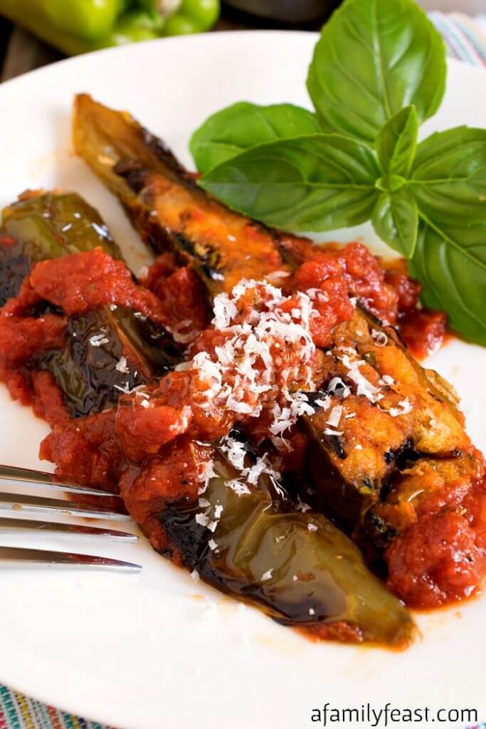 Stuffed Italian Frying Peppers - A Family Feast®