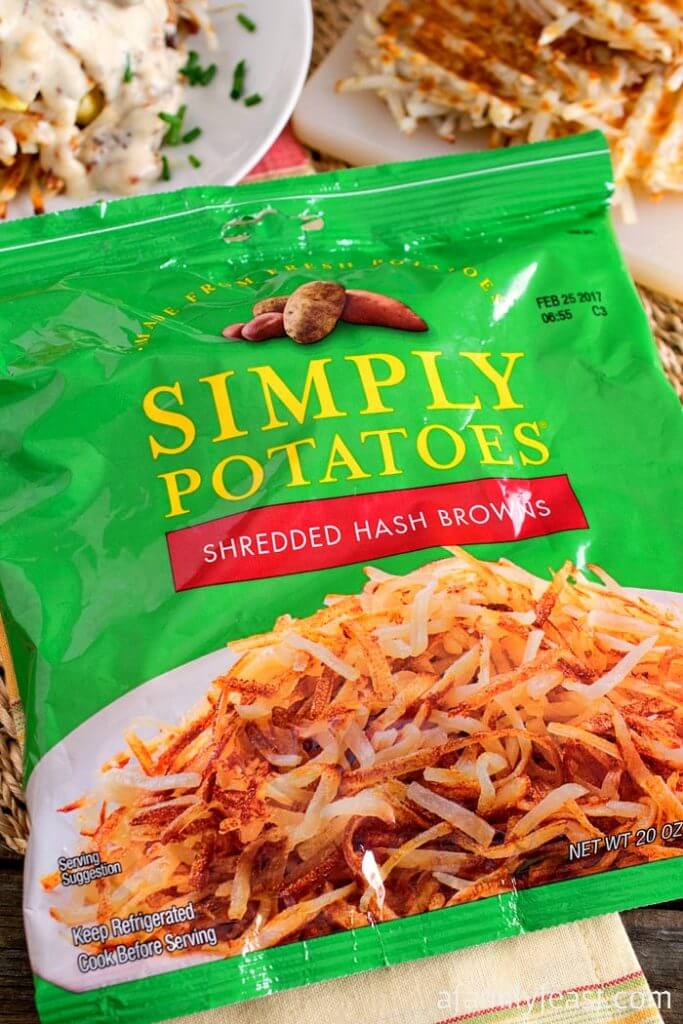 Hash Browns Breakfast Stacks - A Family Feast®