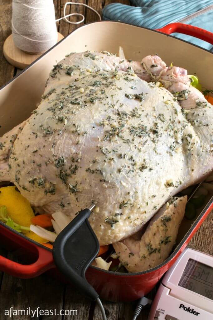 Perfect Herb Roasted Chicken - A Family Feast®