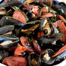 Polish-Style Steamed PEI Mussels - A Family Feast®