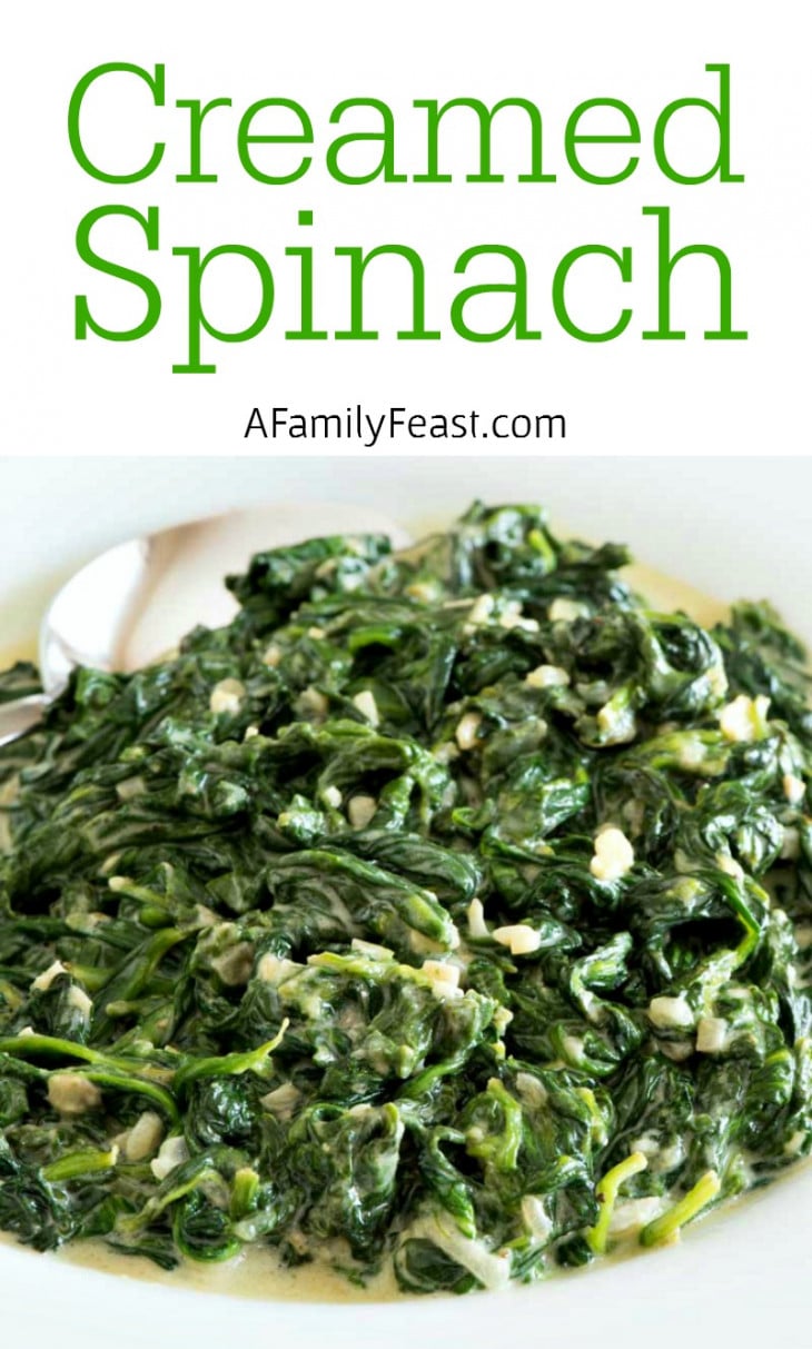 Creamed Spinach - A Family Feast®