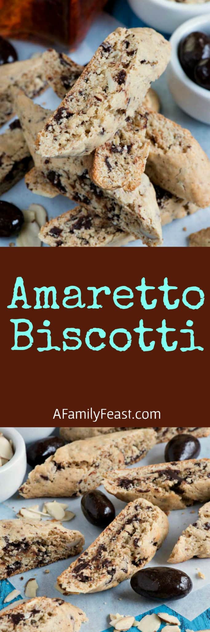 Amaretto Biscotti - A Family Feast®