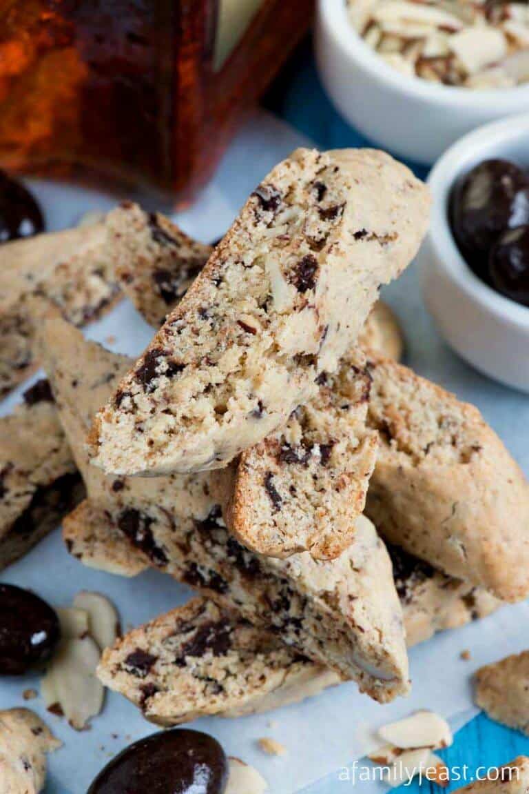 Amaretto Biscotti - A Family Feast®