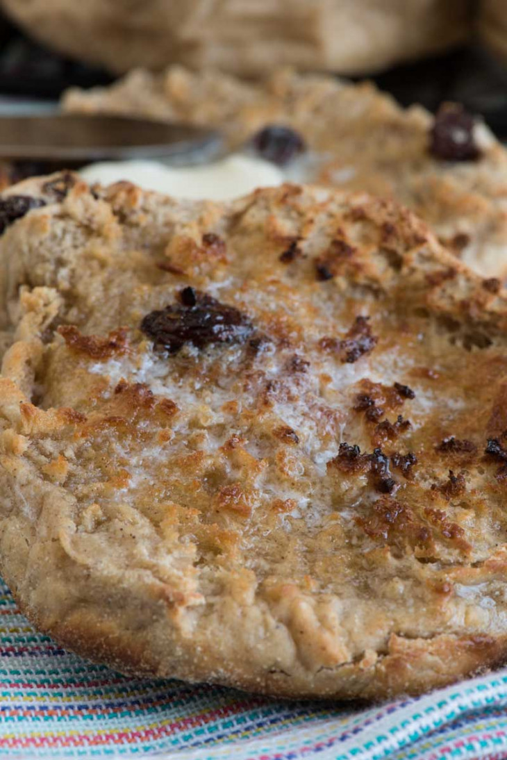 Cinnamon Raisin English Muffins - A Family Feast®