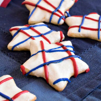 Star Spangled Sugar Cookies - A Family Feast®