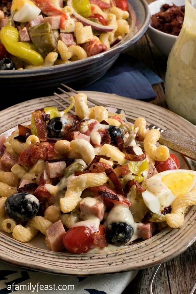 Creamy Italian Pasta Salad