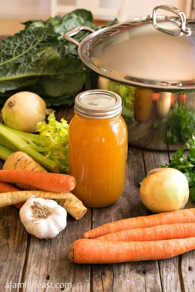 Vegetable Broth - A Family Feast®