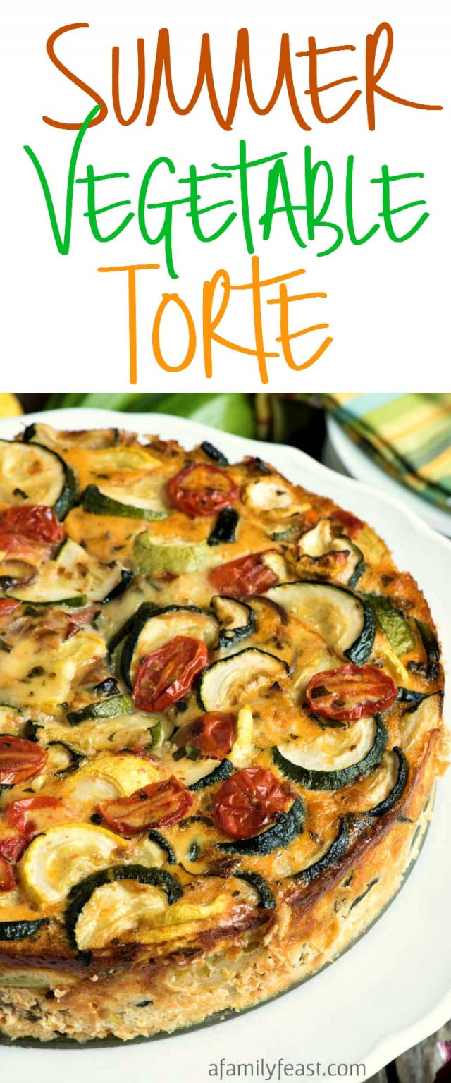 Summer Vegetable Torte - A Family Feast®