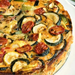 Summer Vegetable Torte - A Family Feast®
