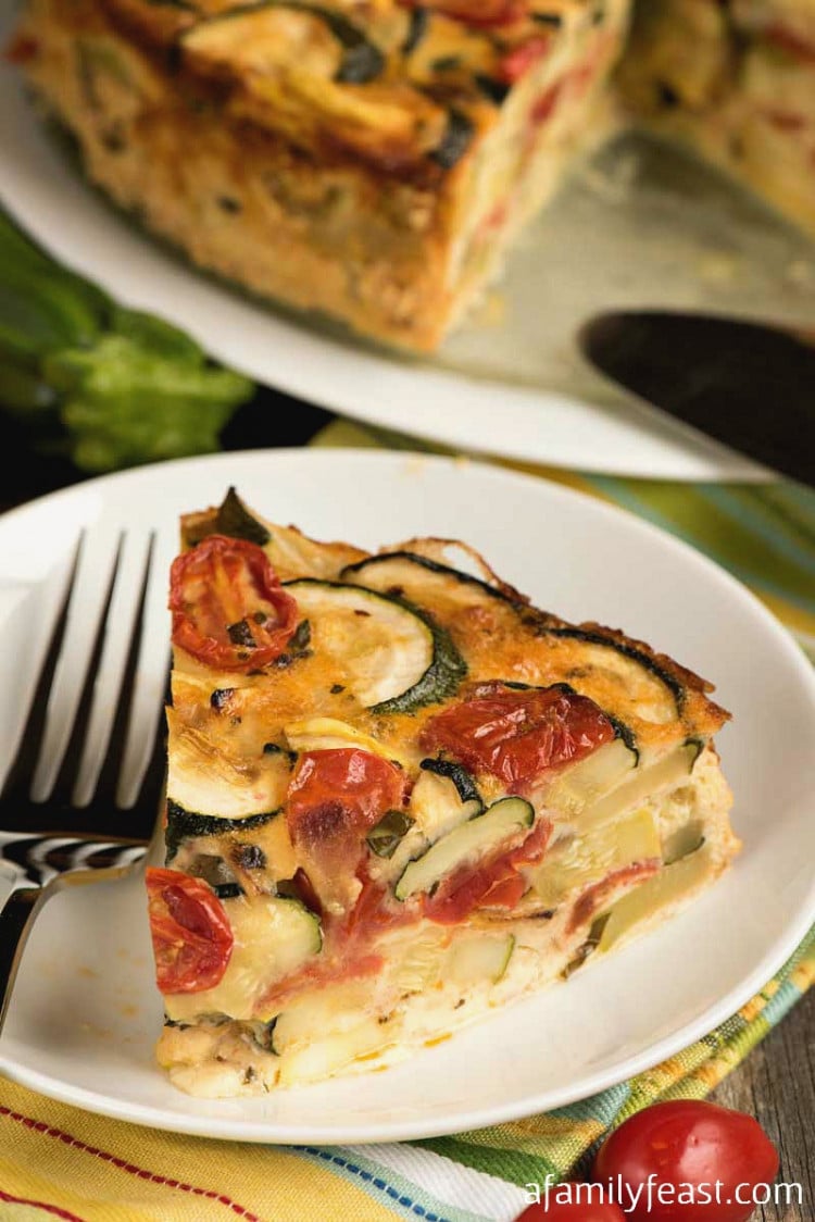 Summer Vegetable Torte - A Family Feast®