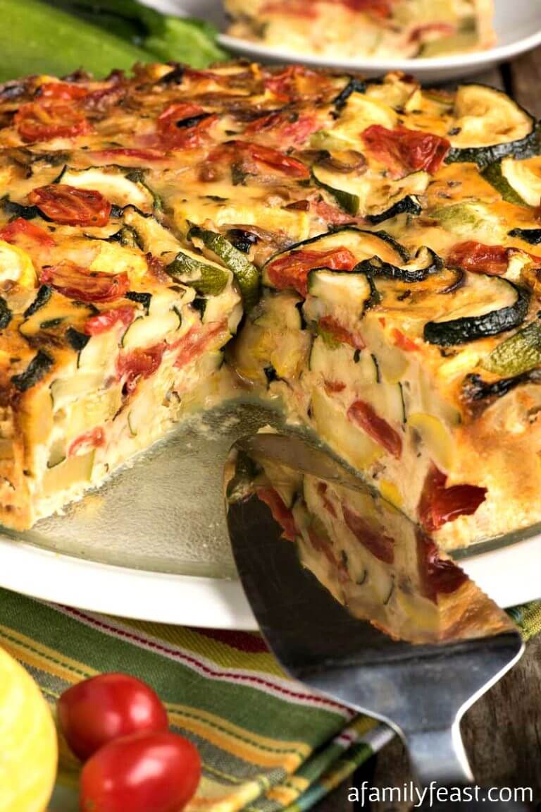 Summer Vegetable Torte - A Family Feast®