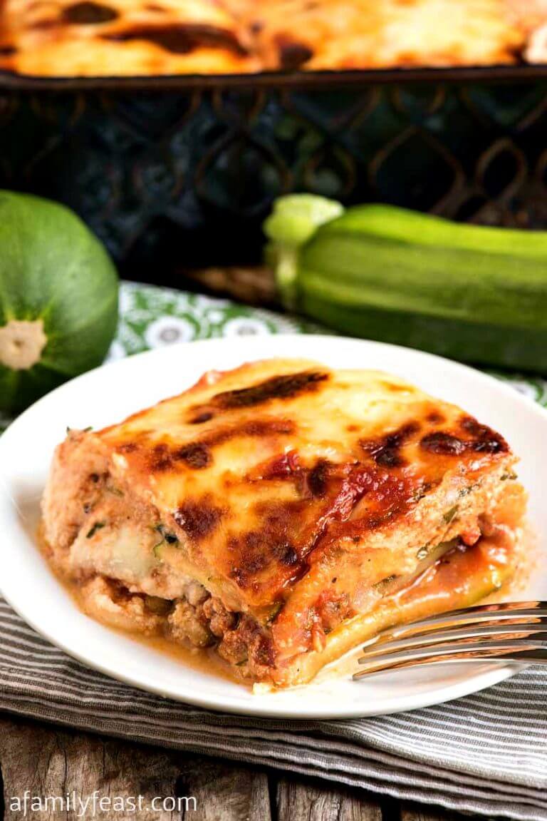 Zucchini Lasagna - A Family Feast®