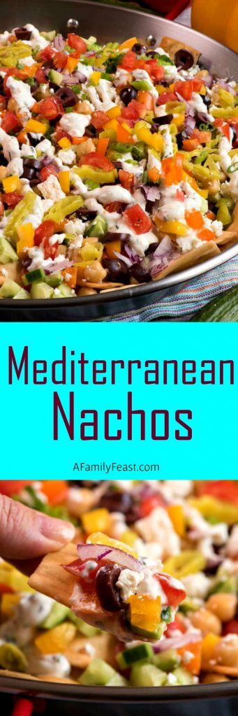 Mediterranean Nachos - A Family Feast®