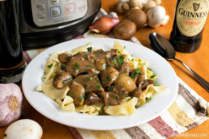 Instant Pot Beef and Noodles - A Family Feast®
