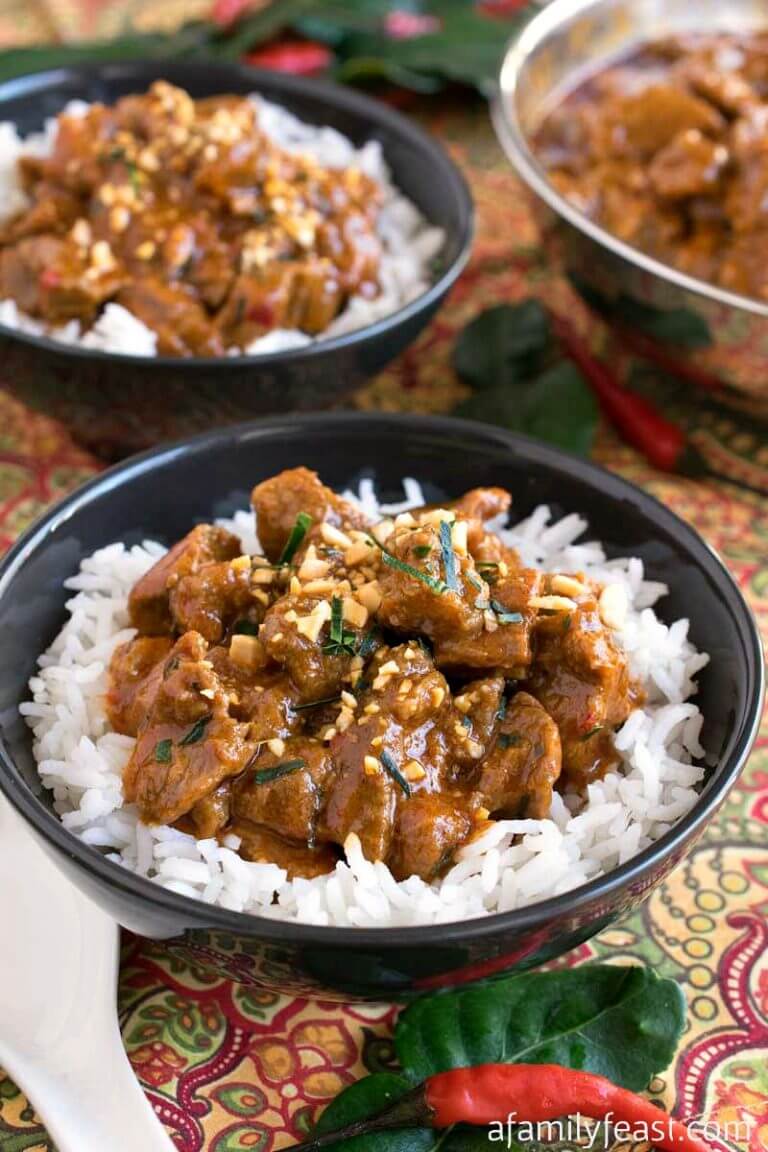 Panang Beef Curry - A Family Feast®