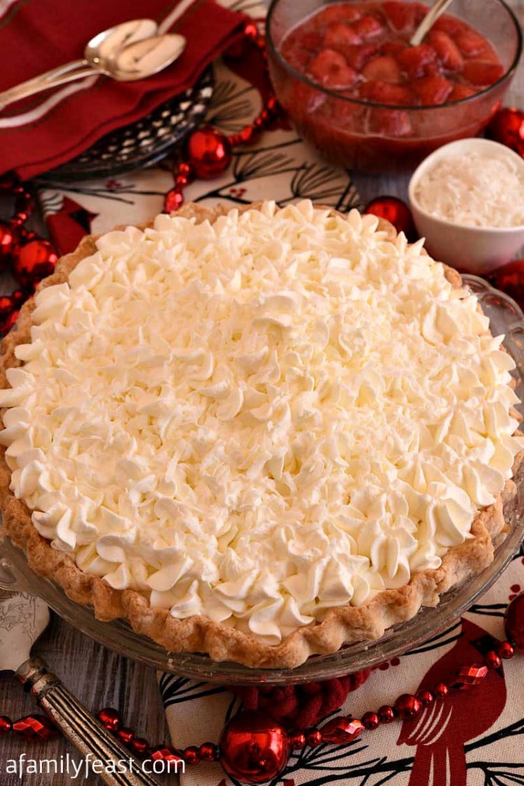 White Christmas Pie - A Family Feast®
