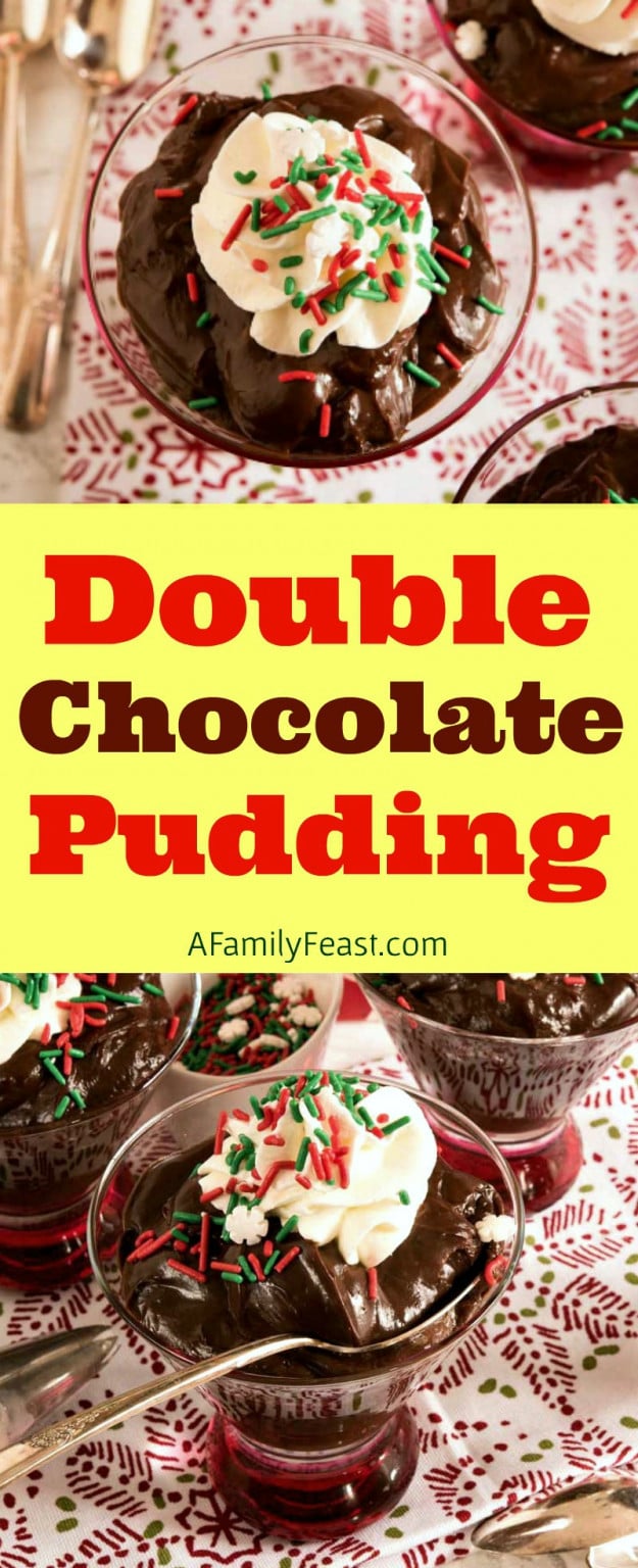 Homemade Double Chocolate Pudding Recipe