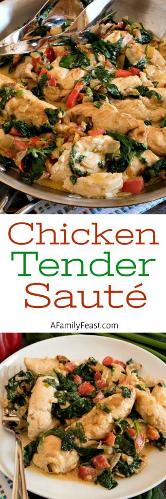 Chicken Tender Sauté