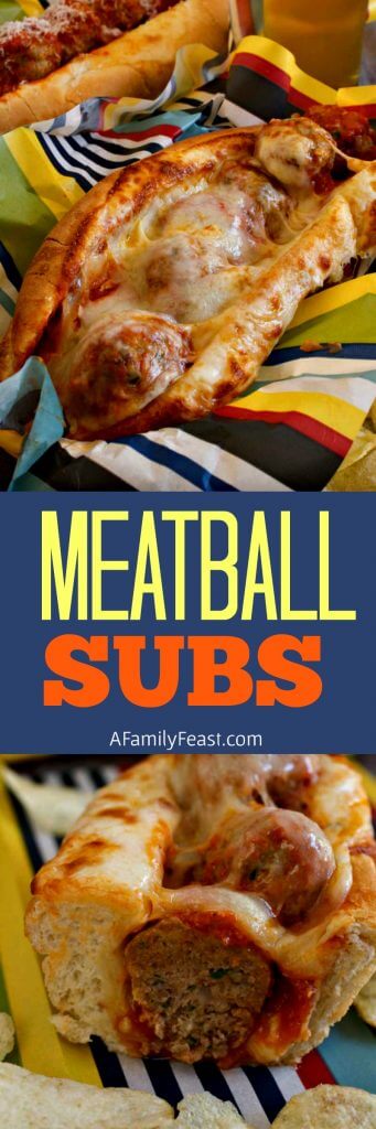 Meatball Subs - A Family Feast®