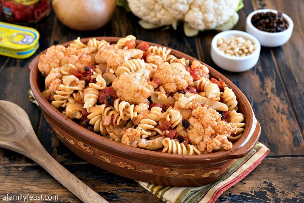 Fusilli with Cauliflower (Fusilli con Cavolfiore) - A Family Feast®