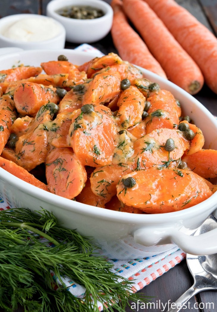 Italian Carrots - A Family Feast®