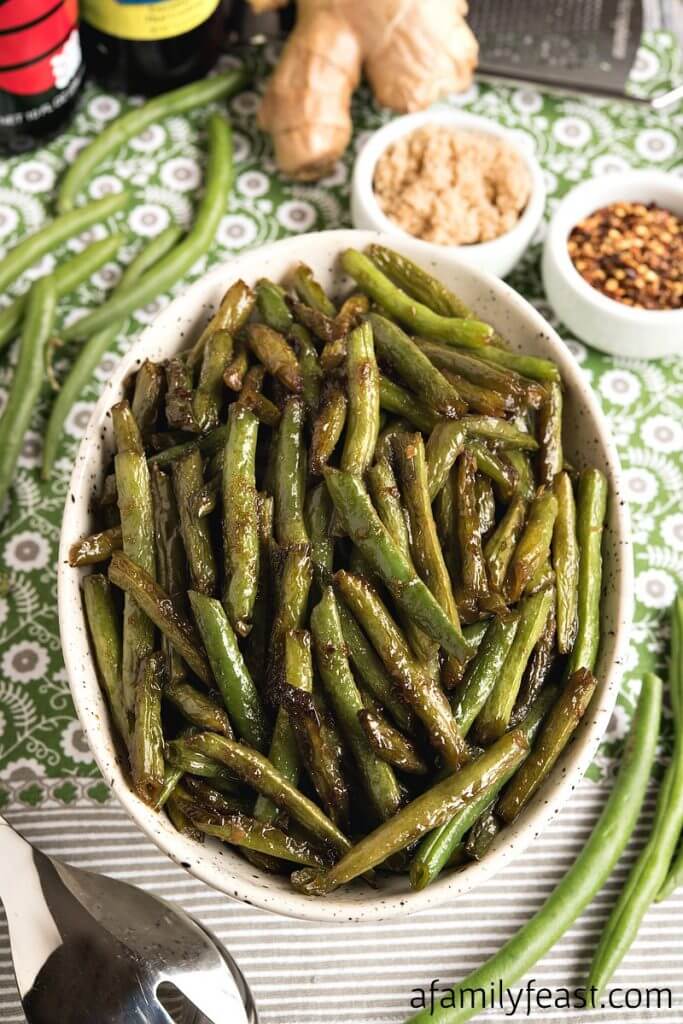 Milk Street’s Sweet and Spicy Ginger Green Beans - A Family Feast®
