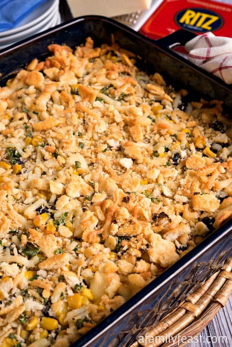 Zesty Cheesy Ritz Dip - A Family Feast®