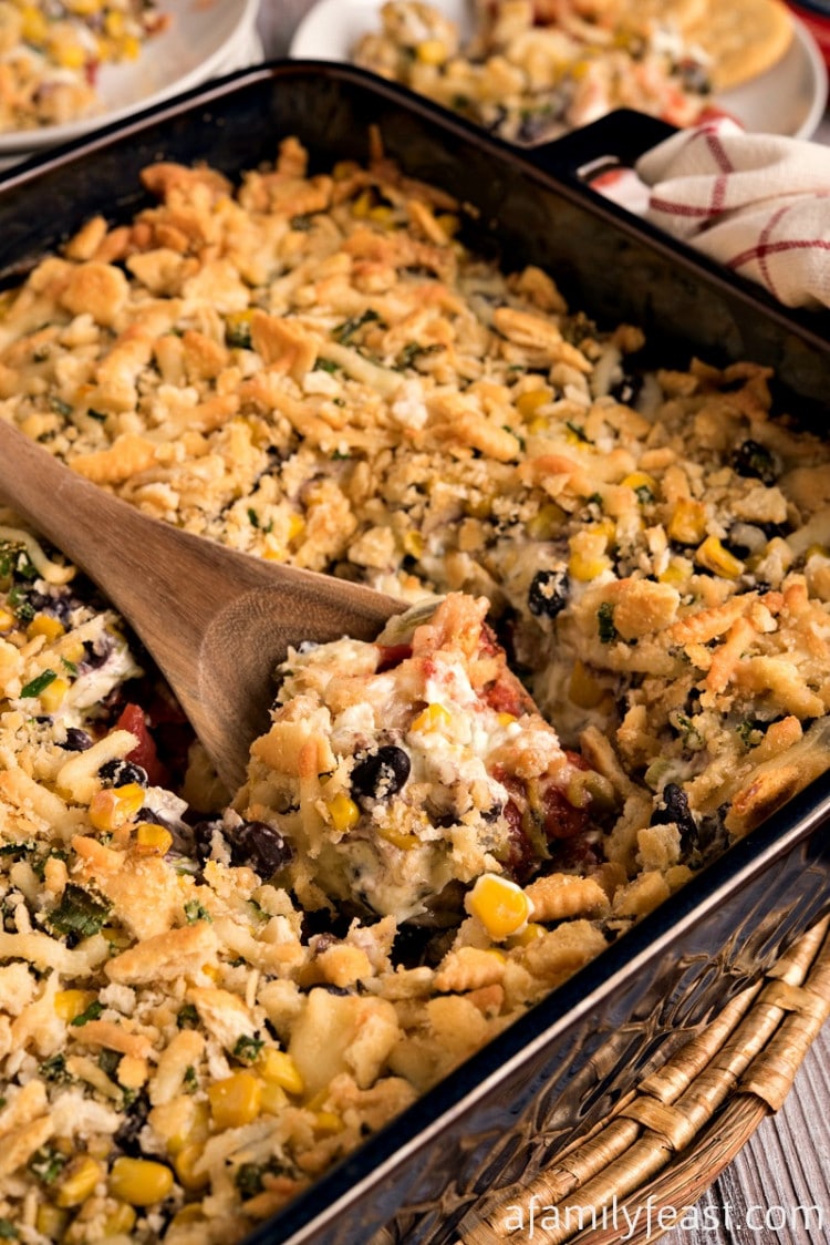 Zesty Cheesy Ritz Dip - A Family Feast®