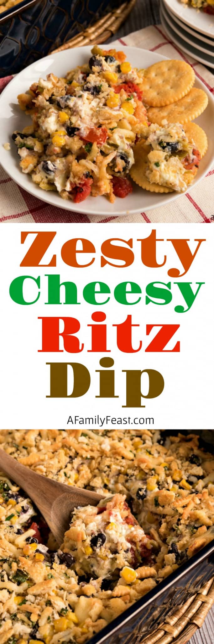 Zesty Cheesy Ritz Dip - A Family Feast®