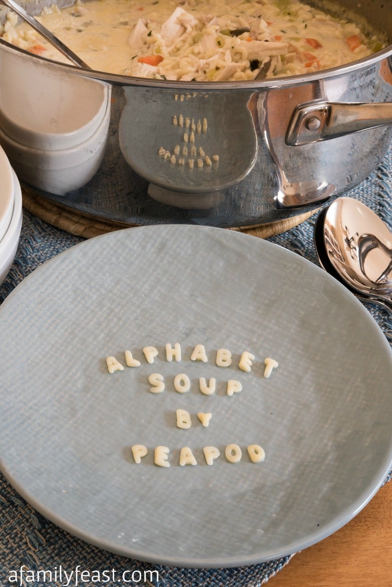 Alphabet Soup - A Family Feast®