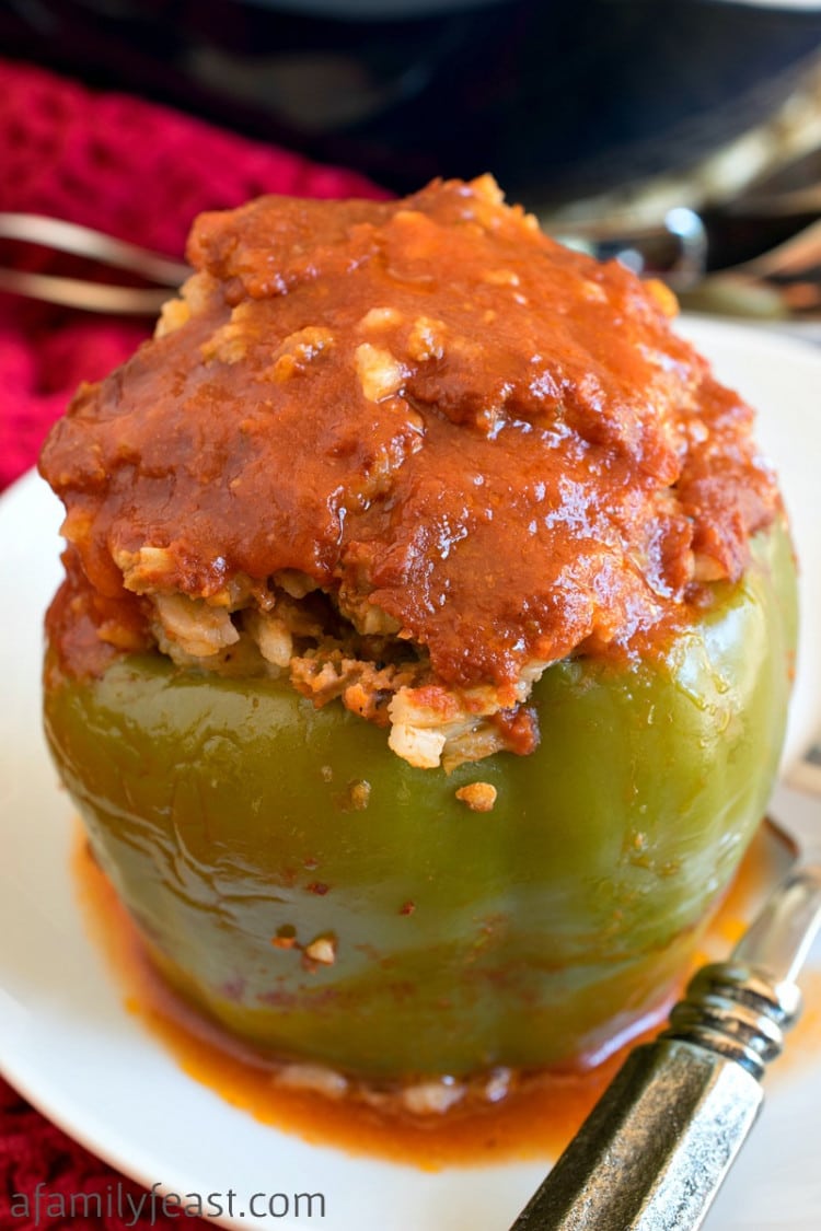 Classic Stuffed Peppers - A Family Feast®