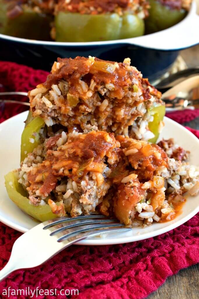Classic Stuffed Peppers - A Family Feast®