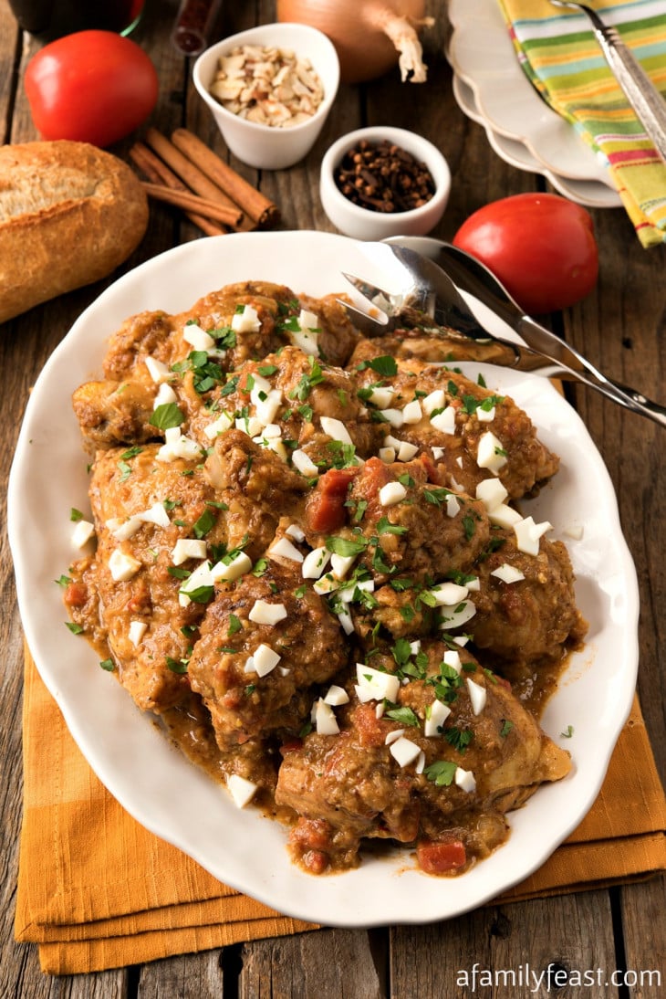 Chicken in Pepitoria Sauce (Pollo en Pepitoria) - A Family Feast®