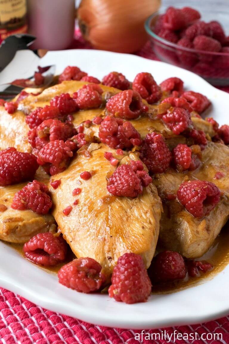 Raspberry Chicken - A Family Feast®