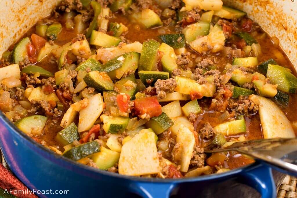 Italian Zucchini Stew - A Family Feast®