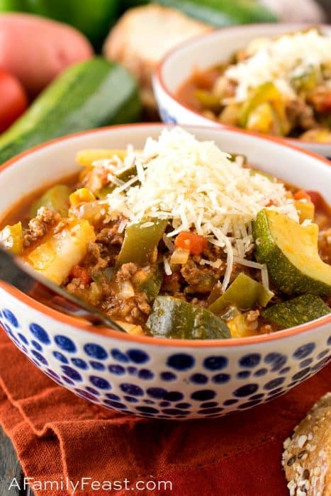 Italian Zucchini Stew - A Family Feast®