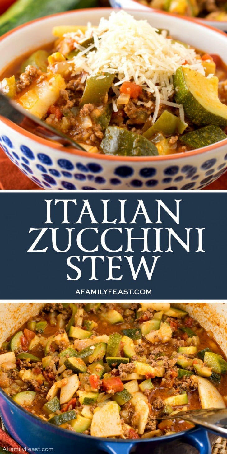 Italian Zucchini Stew - A Family Feast®