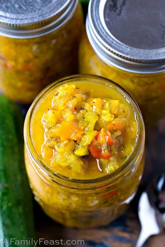Zucchini Relish - A Family Feast®