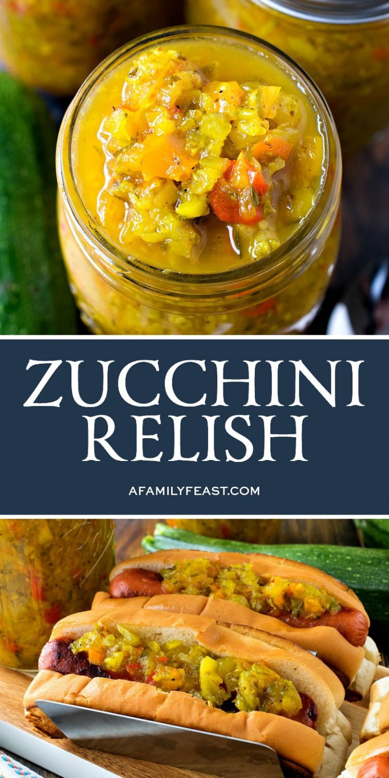 Zucchini Relish - A Family Feast®
