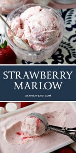Creamy Strawberry Marlow Recipe - A Family Feast®
