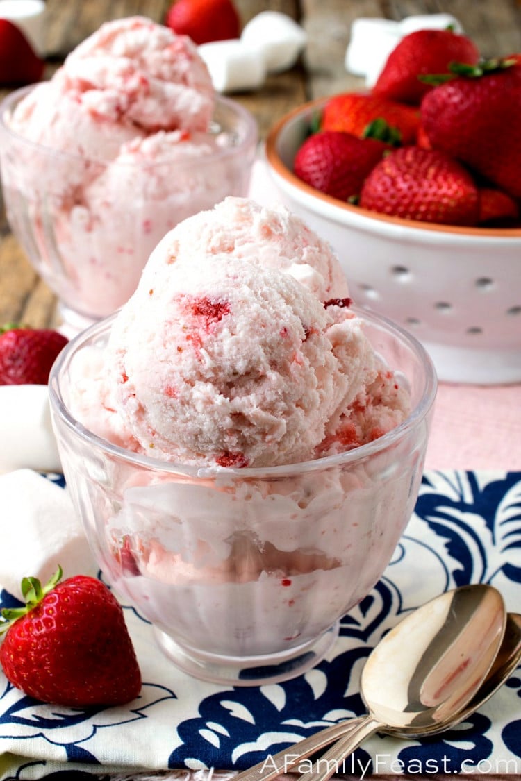 Creamy Strawberry Marlow Recipe - A Family Feast®